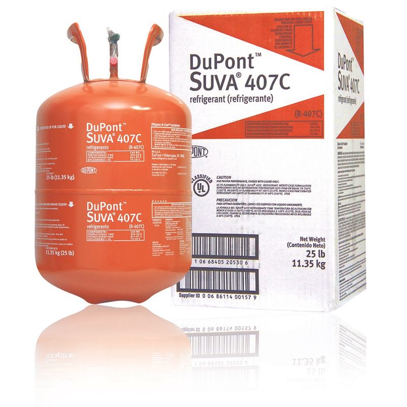 Gás Refrigerante Freon R-407C 11,35KG D15339780 | Friopecas.com.br