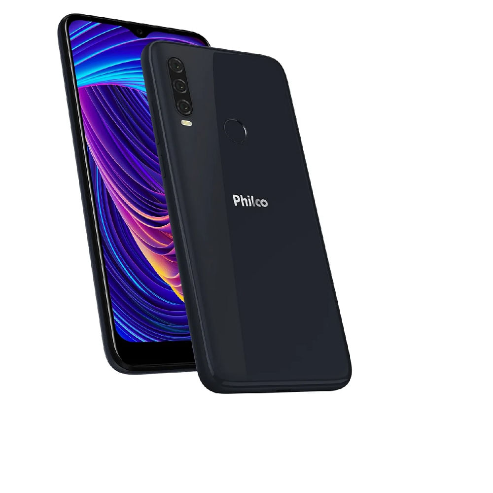 Smartphone Philco 128Gb Android 10 HD+ Hit Dark Blue P10 – Bivolt ...