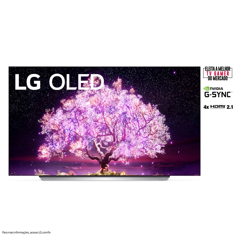 Smart TV LG 65" 4K Oled com Inteligência Artificial OLED65C1PSA ...