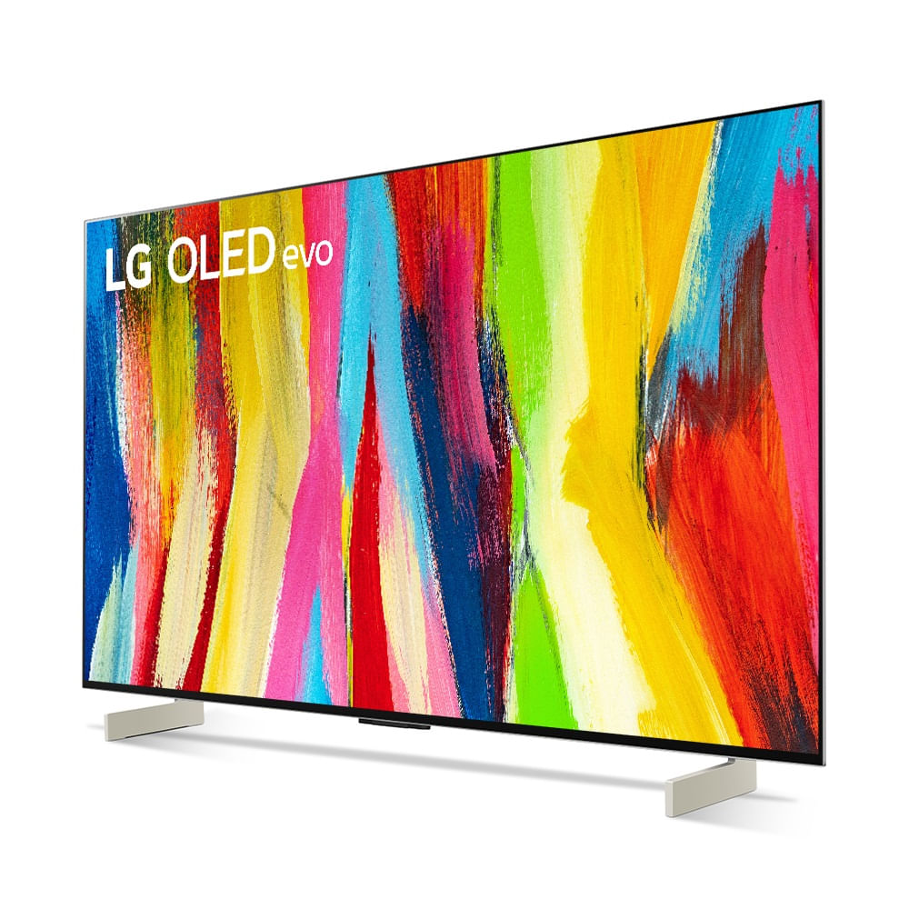 Smart TV LG 42" 4K Oled Evo com Inteligência Artificial OLED42C2PSA ...