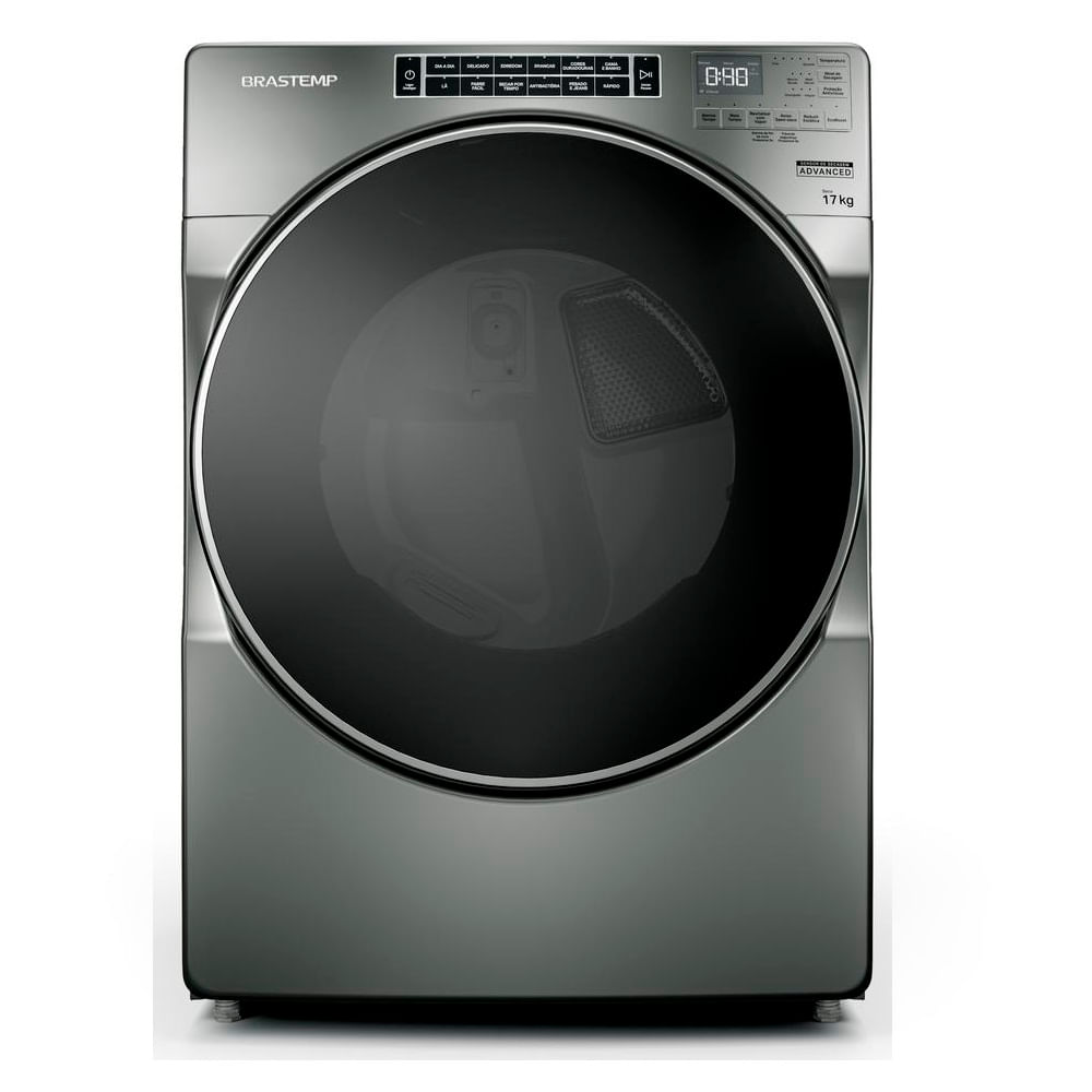 Secadora Brastemp 17Kg Cinza Metálico BSE17AS – 220 Volts | Friopecas ...