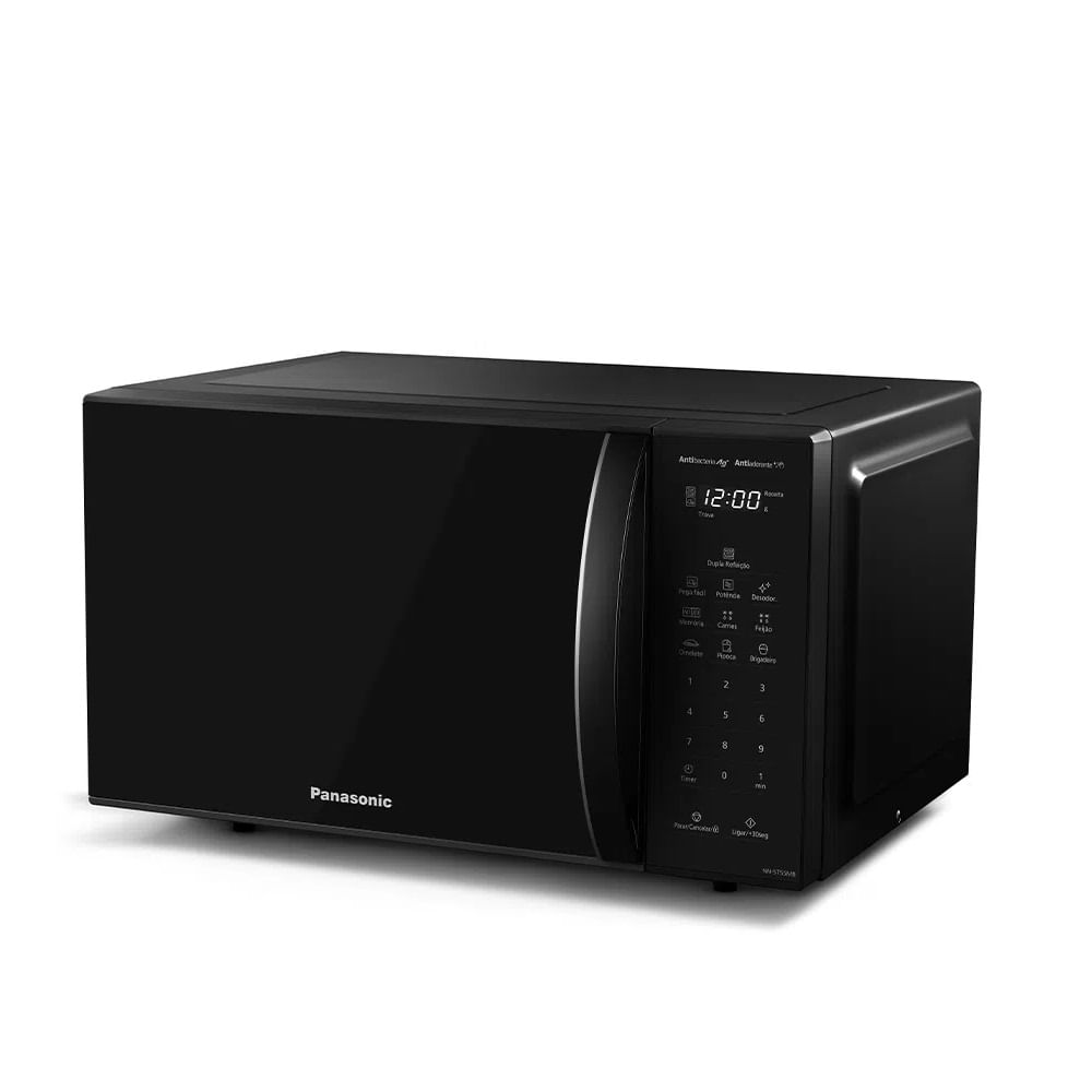 Micro-ondas Panasonic 27 Litros Preto ST55MBRUN - 127 Volts | Friopecas ...