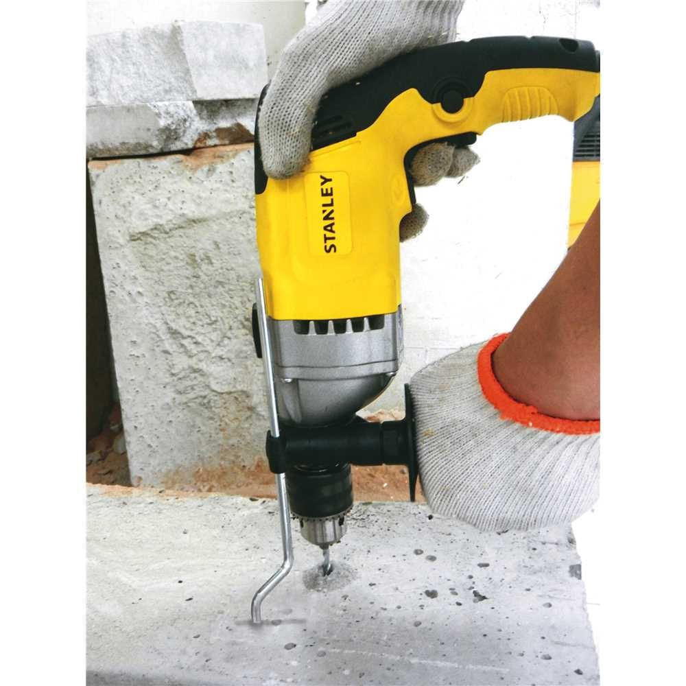 Furadeira de Impacto Stanley 13mm 800W Amarela STDH8013 - 220 Volts ...