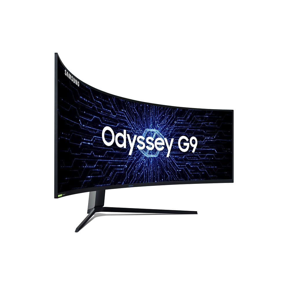 Monitor Gamer Curvo Samsung 49” DQHD Odyssey G9 Branco LC49G95TSSLXZD ...