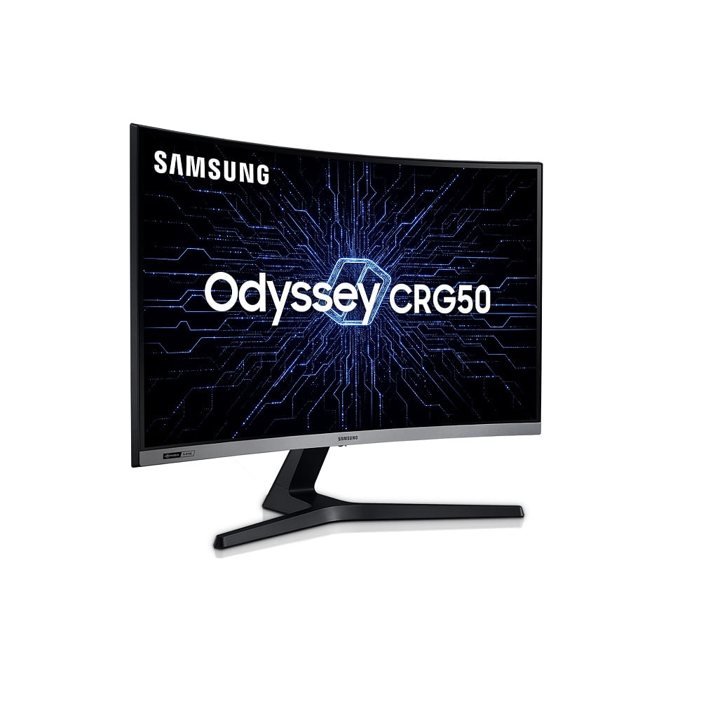 Monitor Gamer Curvo Samsung 27” FHD Odyssey CRG50 Preto LC27RG50FQLXZD ...