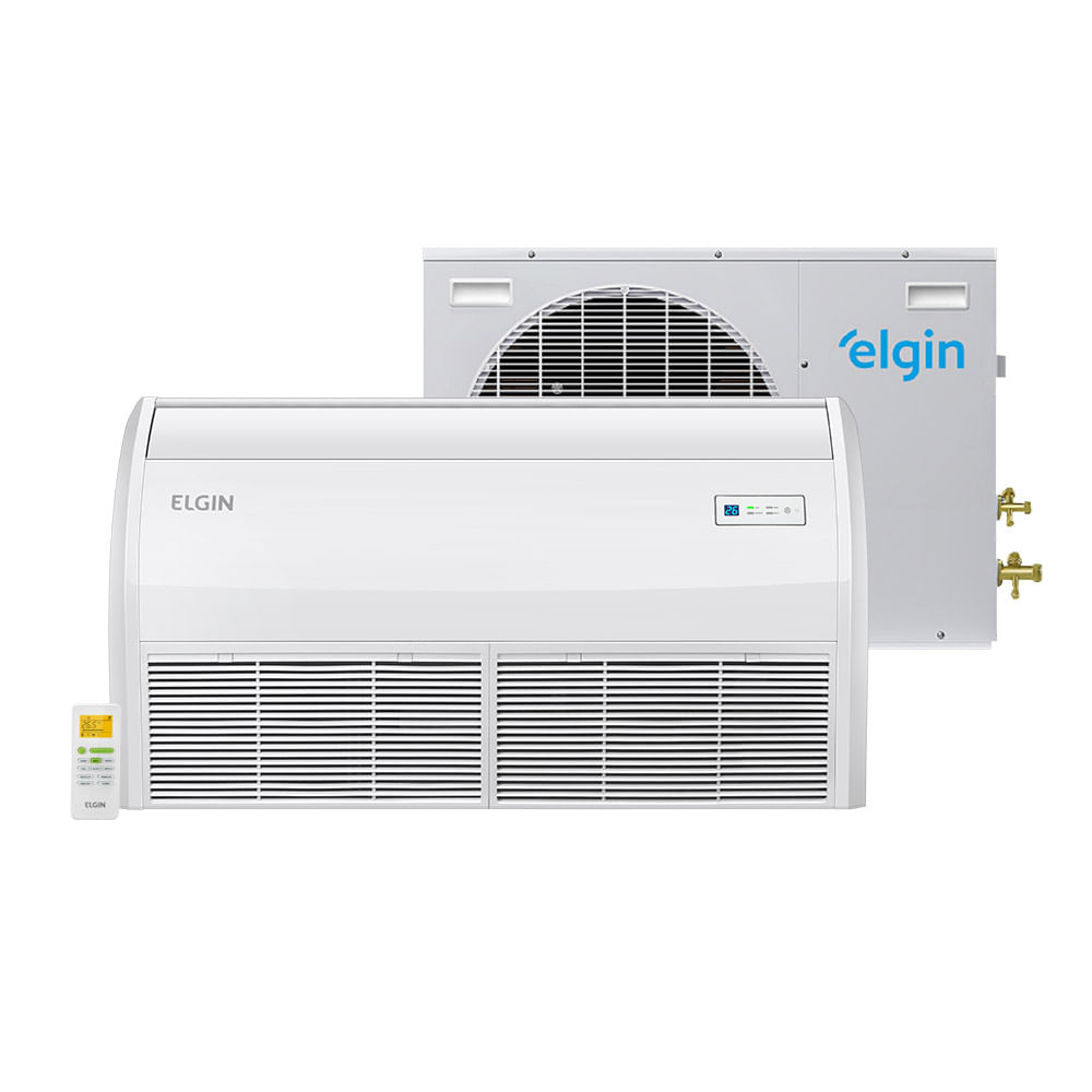 Ar Condicionado Split Piso Teto Elgin Eco 24000 BTU/h Quente e Frio ...