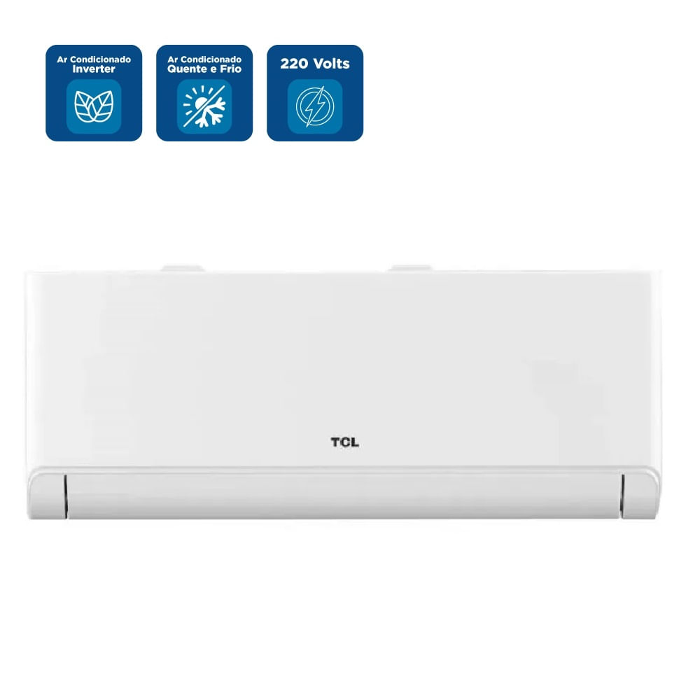 Ar Condicionado Split Hi Wall TCL Inverter T-Pro 24000 BTU/h Quente e ...