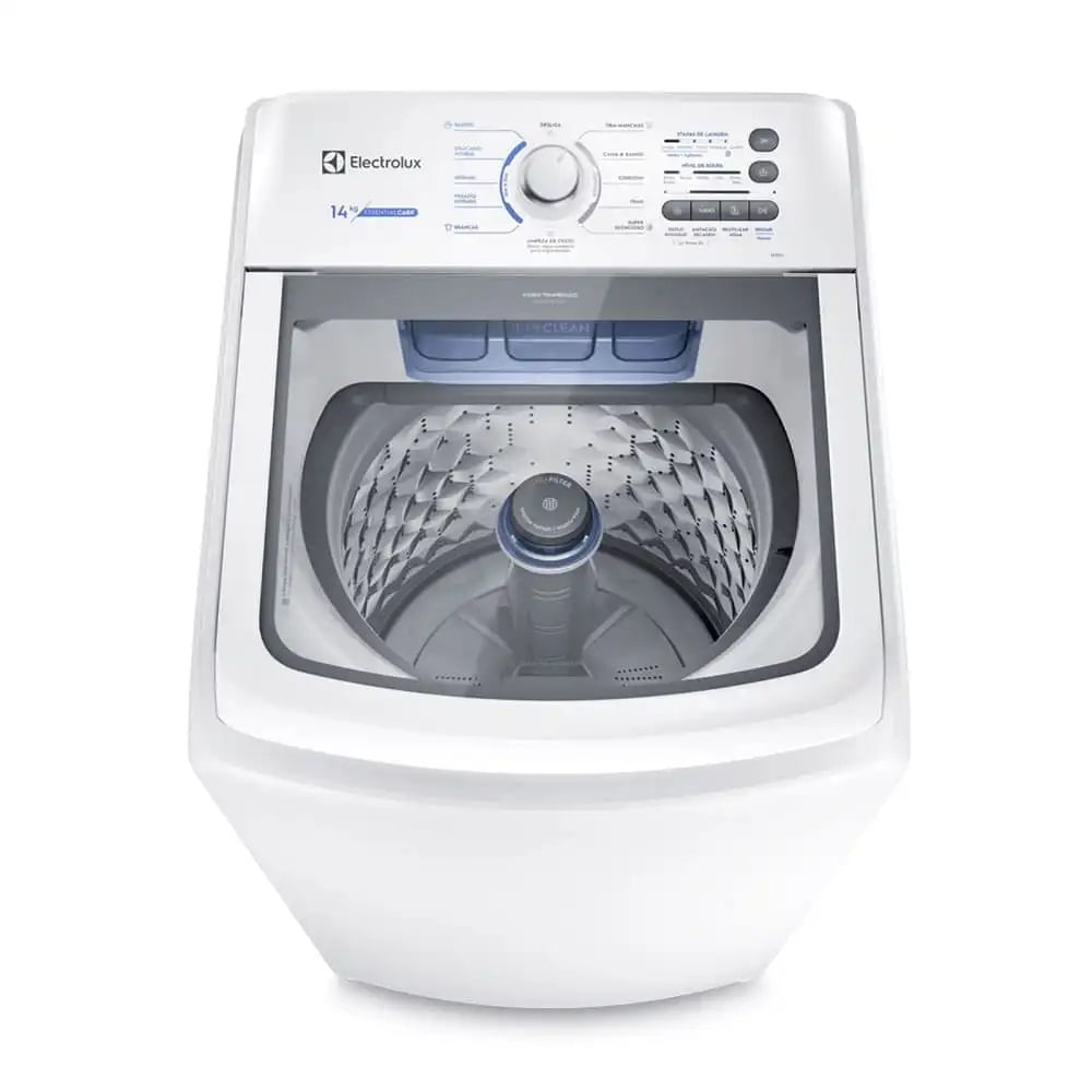 Lavadora de Roupas Electrolux 14Kg Essential Care Jet&Clean e Ultra ...